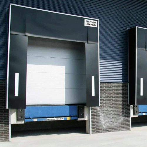 Mechanical curtain dock shelter – Maxiflex Door Systems