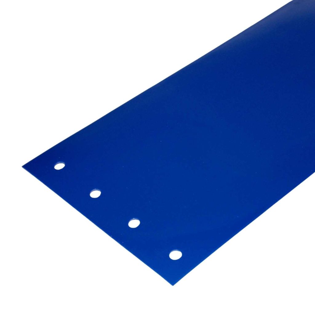 Strip Curtain Replacement PVC Strips – Opaque Blue Flat – Maxiflex Door ...