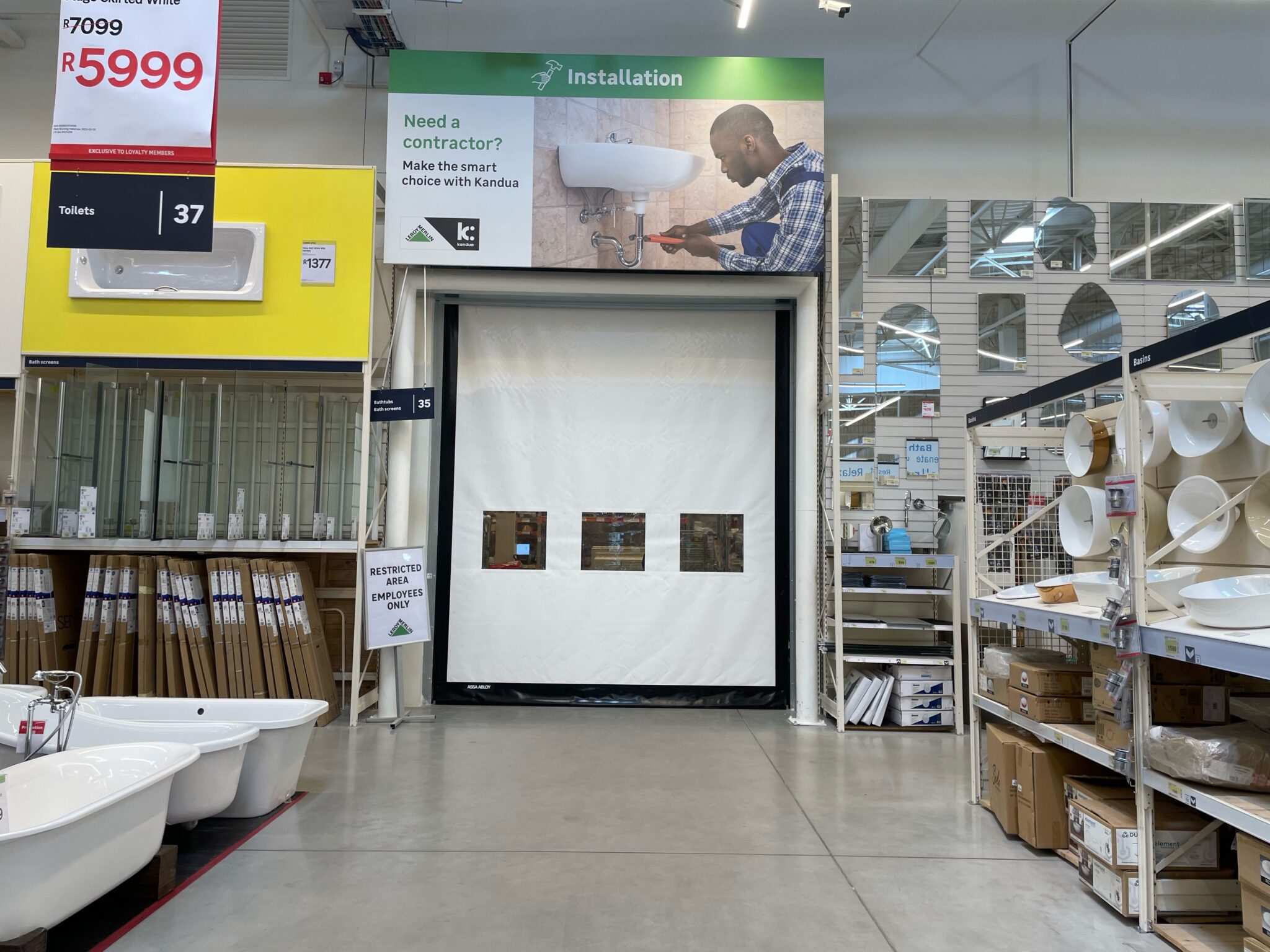 Leroy Merlin – Maxiflex Door Systems